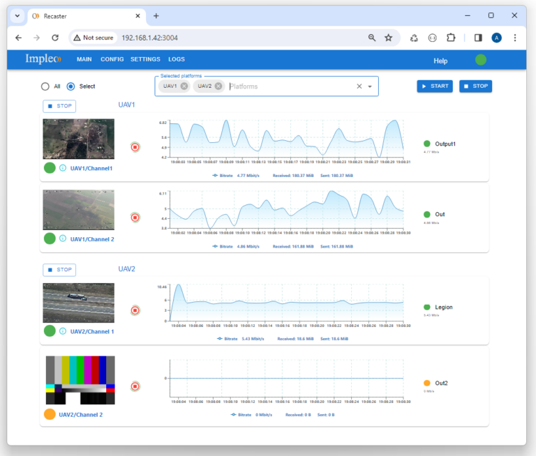 Recaster – ImpleoTV
